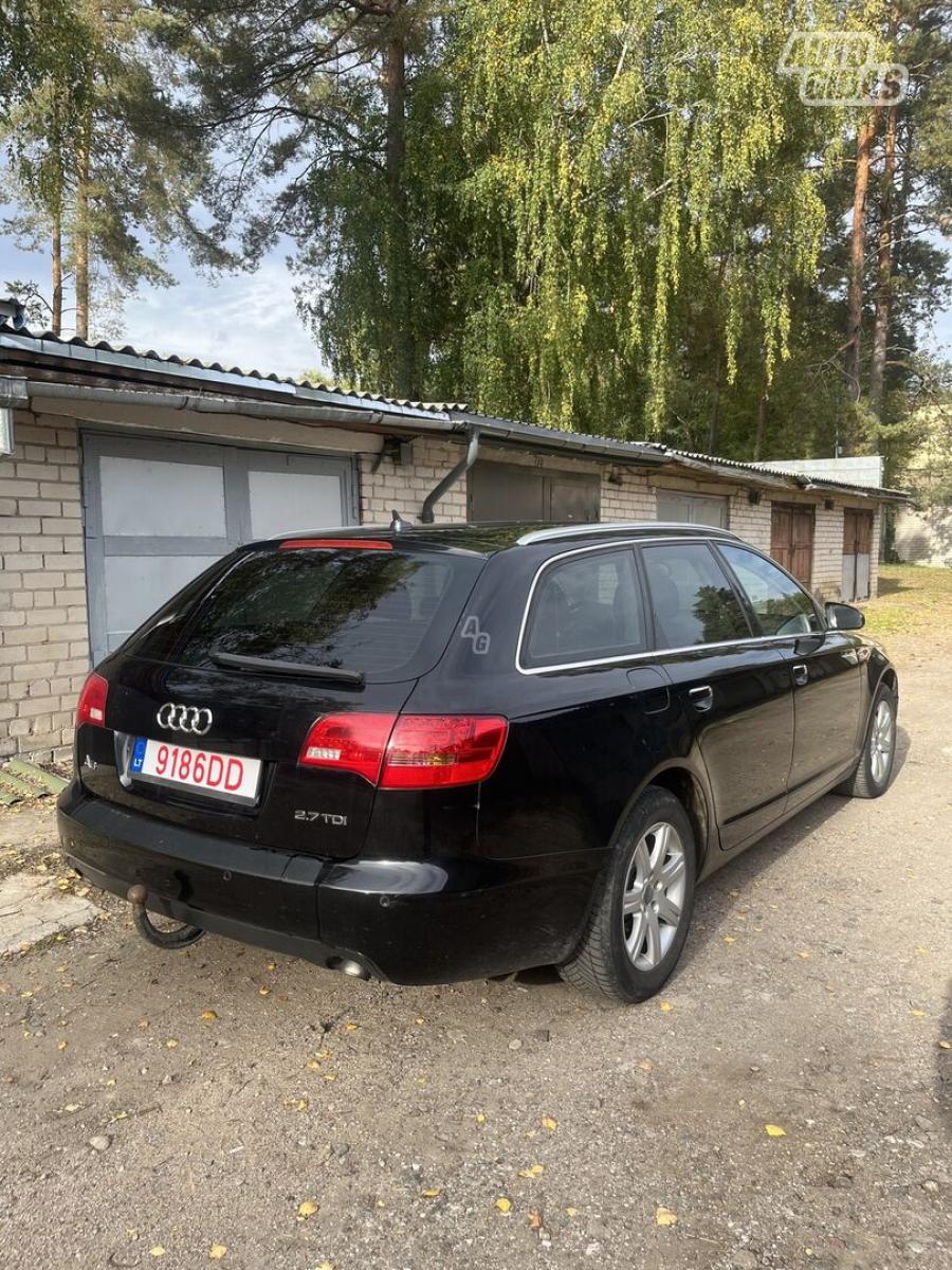 Melns Audi A6 2007 Druskininkai, ar dzinēja tilpumu 2.70 L un nobraukumu 323 tūkst. km par 1750 €, foto 5 vietnē AUTOMOTO.COM.LV