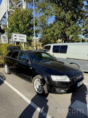 Black Audi A6 2007 in Riga, with an engine capacity of 3.00 L and mileage of 341 thousand km for 2650 €, photo 7 on AUTOMOTO.COM.LV