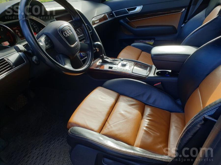 Черный Ауди А6 2007 в Рига, объемом двигателя 2.70 л и пробегом 256 тыс. км за 3450 €, фото 5 на AUTOMOTO.COM.LV