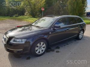 Black Audi A6 2007 in Riga, with an engine capacity of 2.70 L and mileage of 256 thousand km for 3450 €, photo  on AUTOMOTO.COM.LV