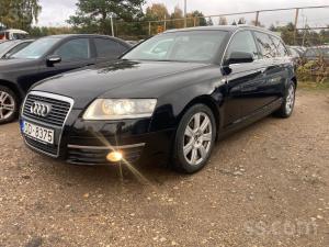 Black Audi A6 2007 in Riga, with an engine capacity of 2.00 L and mileage of 291 thousand km for 3100 €, photo  on AUTOMOTO.COM.LV