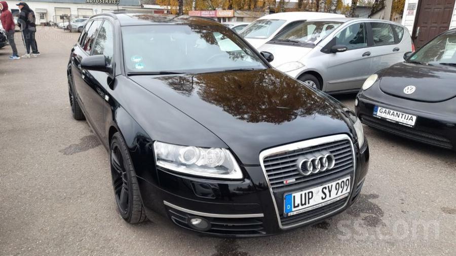 Black Audi A6 2007 in Riga, with an engine capacity of 3.00 L and mileage of 283 thousand km for 4500 €, photo 3 on AUTOMOTO.COM.LV