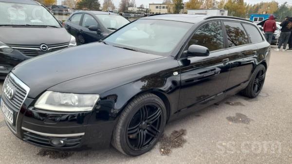 Black Audi A6 2007 in Riga, with an engine capacity of 3.00 L and mileage of 283 thousand km for 4500 €, photo 5 on AUTOMOTO.COM.LV
