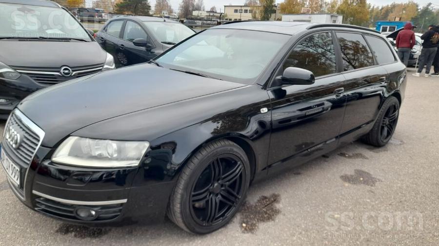 Black Audi A6 2007 in Riga, with an engine capacity of 3.00 L and mileage of 283 thousand km for 4500 €, photo 5 on AUTOMOTO.COM.LV