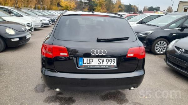 Black Audi A6 2007 in Riga, with an engine capacity of 3.00 L and mileage of 283 thousand km for 4500 €, photo 8 on AUTOMOTO.COM.LV