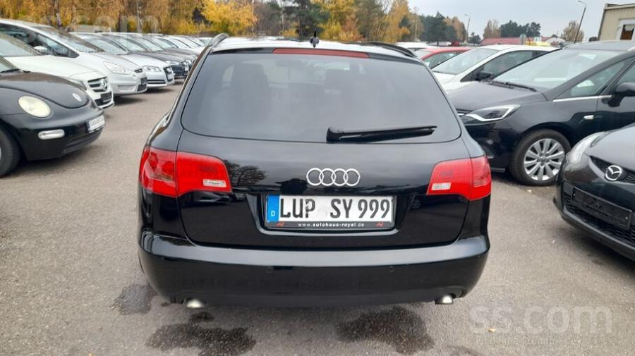 Black Audi A6 2007 in Riga, with an engine capacity of 3.00 L and mileage of 283 thousand km for 4500 €, photo 8 on AUTOMOTO.COM.LV