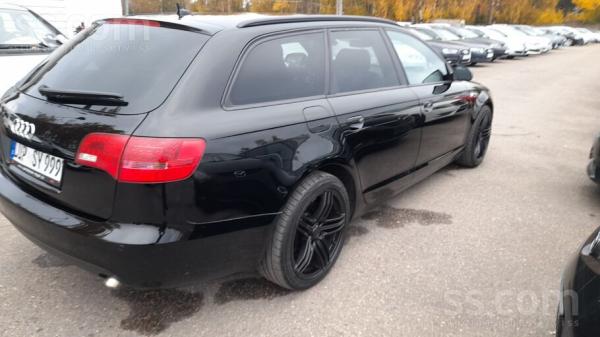 Black Audi A6 2007 in Riga, with an engine capacity of 3.00 L and mileage of 283 thousand km for 4500 €, photo 10 on AUTOMOTO.COM.LV