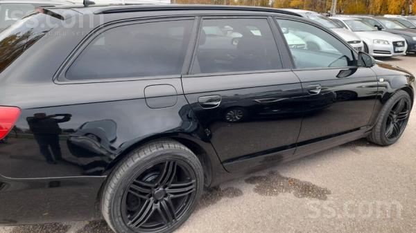 Black Audi A6 2007 in Riga, with an engine capacity of 3.00 L and mileage of 283 thousand km for 4500 €, photo 11 on AUTOMOTO.COM.LV