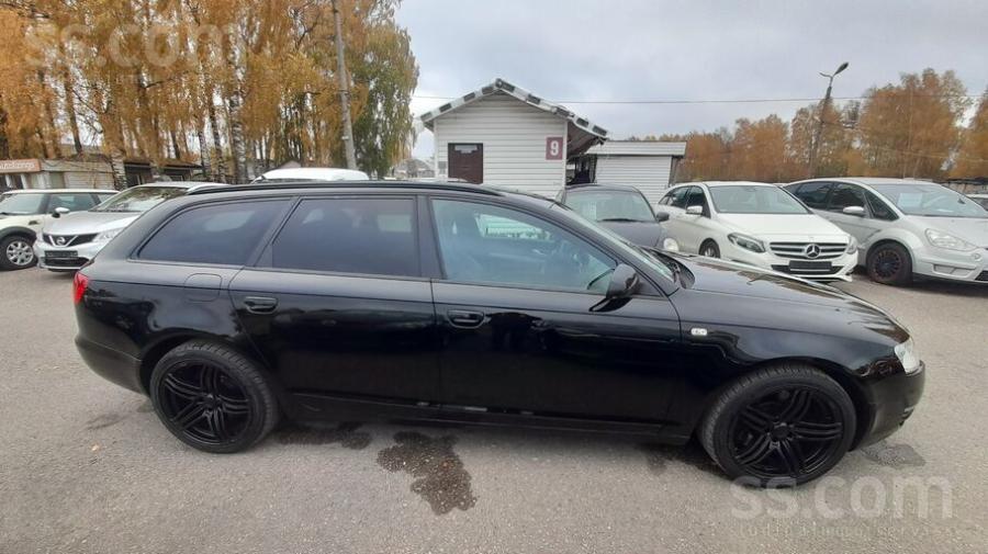 Black Audi A6 2007 in Riga, with an engine capacity of 3.00 L and mileage of 283 thousand km for 4500 €, photo 13 on AUTOMOTO.COM.LV
