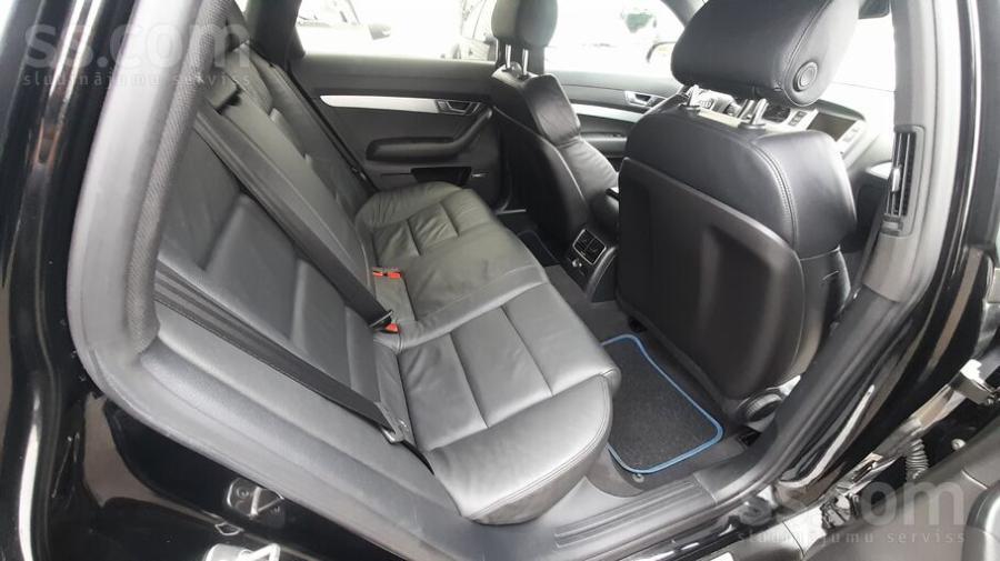 Black Audi A6 2007 in Riga, with an engine capacity of 3.00 L and mileage of 283 thousand km for 4500 €, photo 18 on AUTOMOTO.COM.LV