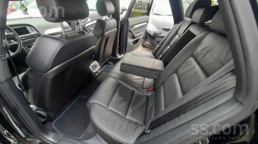 Black Audi A6 2007 in Riga, with an engine capacity of 3.00 L and mileage of 283 thousand km for 4500 €, photo 25 on AUTOMOTO.COM.LV