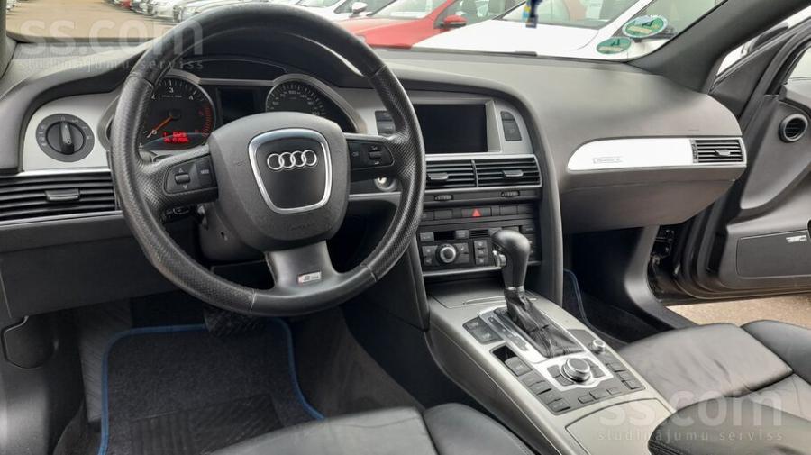 Black Audi A6 2007 in Riga, with an engine capacity of 3.00 L and mileage of 283 thousand km for 4500 €, photo 27 on AUTOMOTO.COM.LV