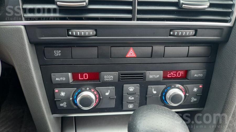 Black Audi A6 2007 in Riga, with an engine capacity of 3.00 L and mileage of 283 thousand km for 4500 €, photo 29 on AUTOMOTO.COM.LV