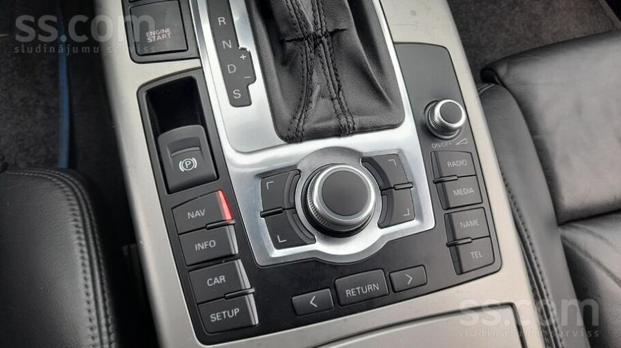 Black Audi A6 2007 in Riga, with an engine capacity of 3.00 L and mileage of 283 thousand km for 4500 €, photo 30 on AUTOMOTO.COM.LV