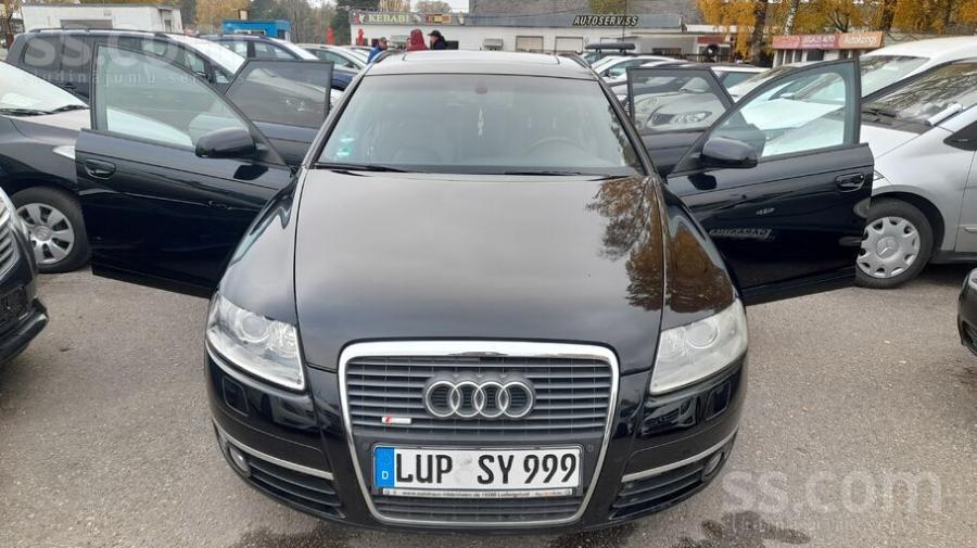 Black Audi A6 2007 in Riga, with an engine capacity of 3.00 L and mileage of 283 thousand km for 4500 €, photo 31 on AUTOMOTO.COM.LV