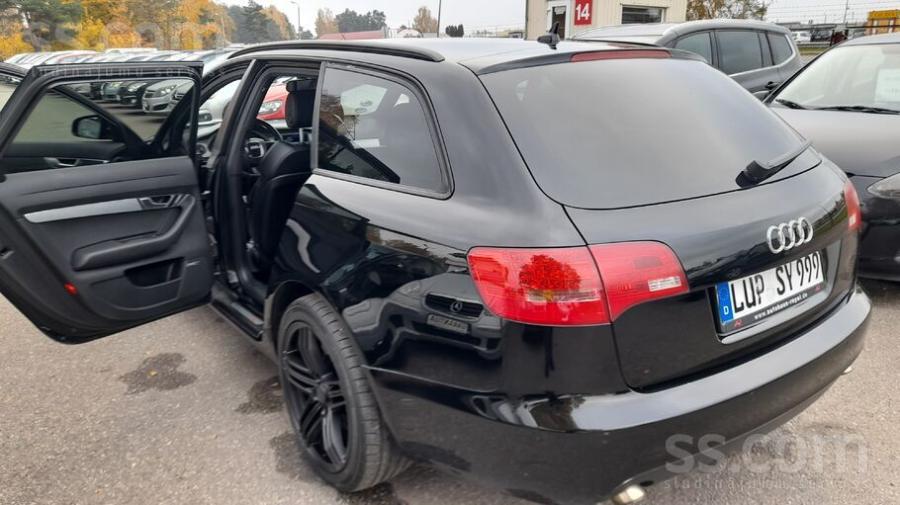 Black Audi A6 2007 in Riga, with an engine capacity of 3.00 L and mileage of 283 thousand km for 4500 €, photo 35 on AUTOMOTO.COM.LV