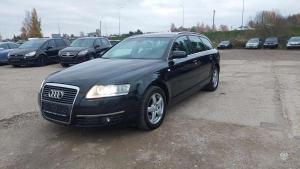 Melns Audi A6 2007 Utena, ar dzinēja tilpumu 2.70 L un nobraukumu 272 tūkst. km par 2900 €, foto  vietnē AUTOMOTO.COM.LV