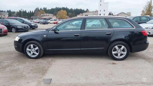 Melns Audi A6 2007 Utena, ar dzinēja tilpumu 2.70 L un nobraukumu 272 tūkst. km par 2900 €, foto 4 vietnē AUTOMOTO.COM.LV