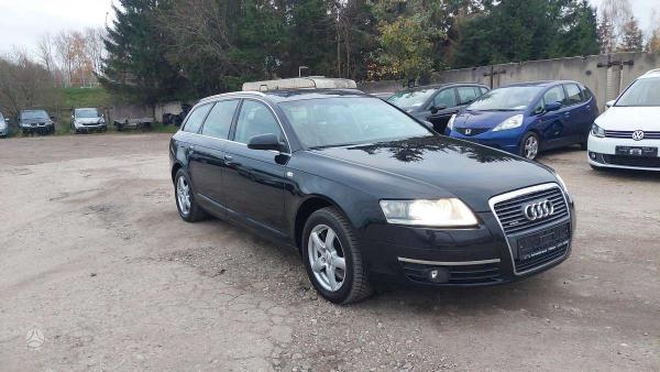 Melns Audi A6 2007 Utena, ar dzinēja tilpumu 2.70 L un nobraukumu 272 tūkst. km par 2900 €, foto 5 vietnē AUTOMOTO.COM.LV