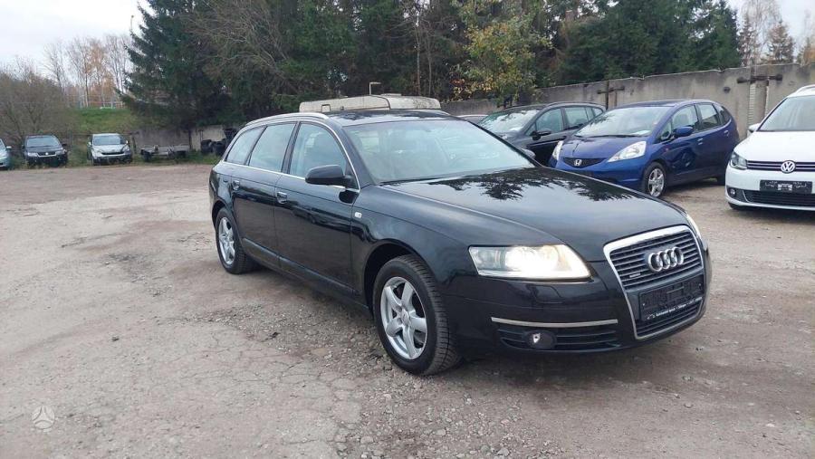 Melns Audi A6 2007 Utena, ar dzinēja tilpumu 2.70 L un nobraukumu 272 tūkst. km par 2900 €, foto 5 vietnē AUTOMOTO.COM.LV