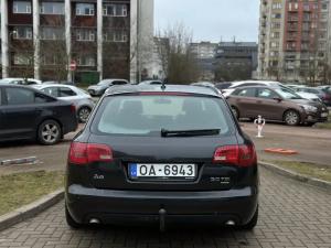 Black Audi A6 2007 in Riga, with an engine capacity of 3.00 L and mileage of 314 thousand km for 4290 €, photo 4 on AUTOMOTO.COM.LV