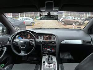 Black Audi A6 2007 in Riga, with an engine capacity of 3.00 L and mileage of 314 thousand km for 4290 €, photo 12 on AUTOMOTO.COM.LV