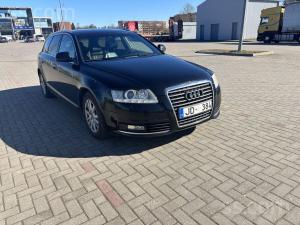 Black Audi A6 2008 in Valmiera, with an engine capacity of 2.70 L and mileage of 321 thousand km for 11387 €, photo 1 on AUTOMOTO.COM.LV