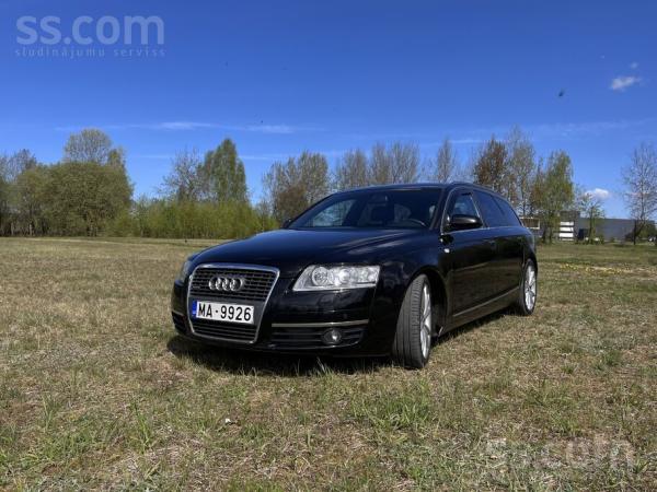 Черный Ауди А6 2008 в Рига, объемом двигателя 3.00 л и пробегом 270 тыс. км за 5490 €, фото 1 на AUTOMOTO.COM.LV