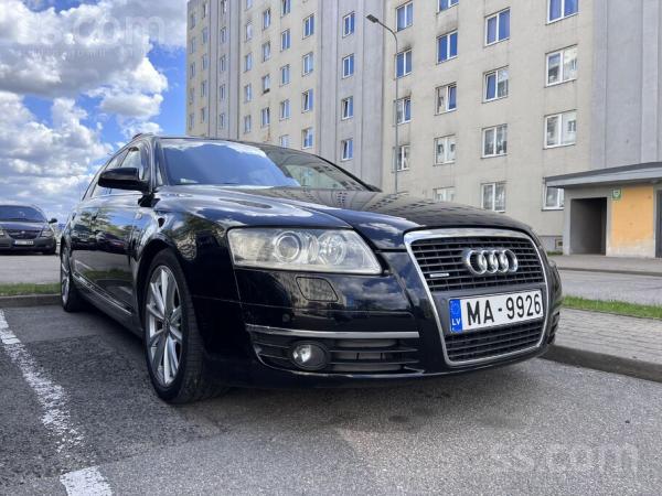 Черный Ауди А6 2008 в Рига, объемом двигателя 3.00 л и пробегом 270 тыс. км за 5490 €, фото 6 на AUTOMOTO.COM.LV