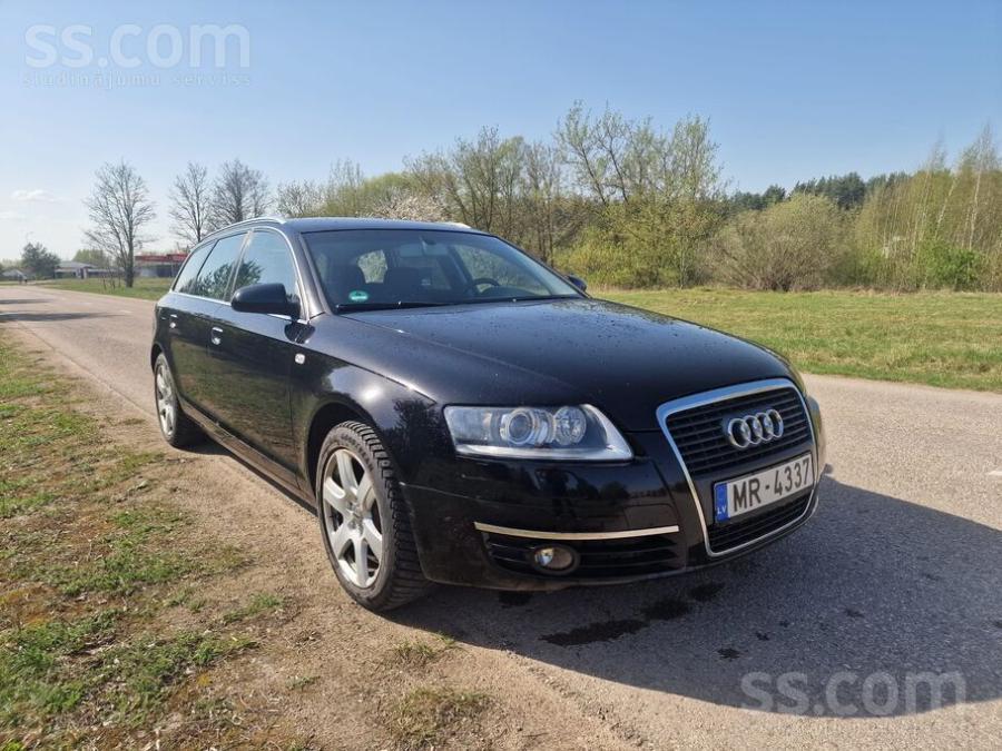 Melns Audi A6 2008 Daugavpils, ar dzinēja tilpumu 2.70 L un nobraukumu 263 tūkst. km par 4350 €, foto 1 vietnē AUTOMOTO.COM.LV