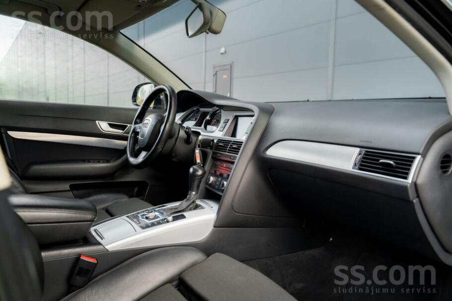 Melns Audi A6 2008 Rīga, ar dzinēja tilpumu 2.70 L un nobraukumu 446 tūkst. km par 6490 €, foto 13 vietnē AUTOMOTO.COM.LV
