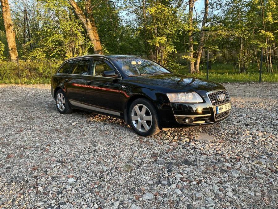 Melns Audi A6 2008 Cēsis, ar dzinēja tilpumu 2.00 L un nobraukumu 0 tūkst. km par 3500 €, foto 1 vietnē AUTOMOTO.COM.LV