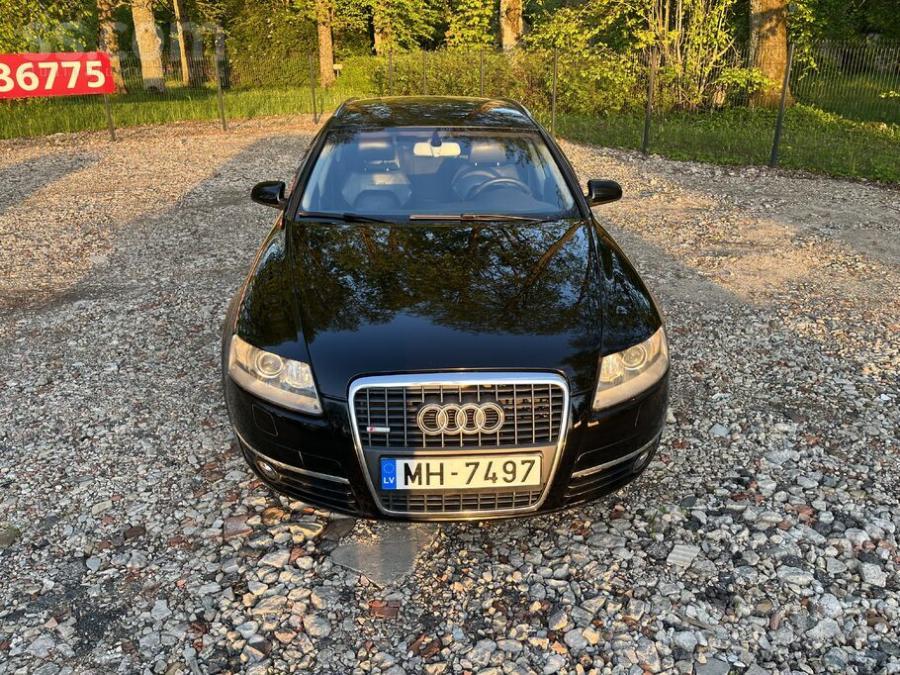 Melns Audi A6 2008 Cēsis, ar dzinēja tilpumu 2.00 L un nobraukumu 0 tūkst. km par 3500 €, foto 2 vietnē AUTOMOTO.COM.LV