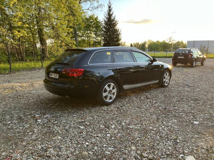Melns Audi A6 2008 Cēsis, ar dzinēja tilpumu 2.00 L un nobraukumu 0 tūkst. km par 3500 €, foto 5 vietnē AUTOMOTO.COM.LV