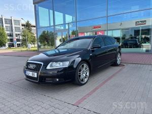 Black Audi A6 2008 in Riga, with an engine capacity of 3.00 L and mileage of 348 thousand km for 6300 €, photo 1 on AUTOMOTO.COM.LV