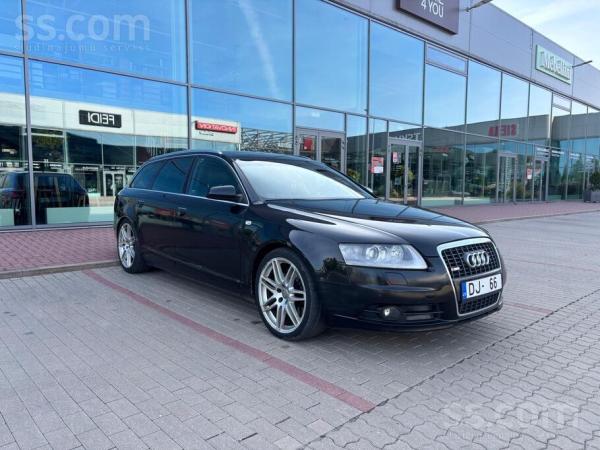 Black Audi A6 2008 in Riga, with an engine capacity of 3.00 L and mileage of 348 thousand km for 6300 €, photo 2 on AUTOMOTO.COM.LV