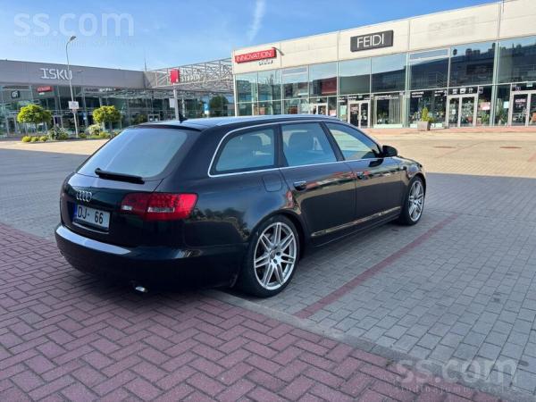 Black Audi A6 2008 in Riga, with an engine capacity of 3.00 L and mileage of 348 thousand km for 6300 €, photo 3 on AUTOMOTO.COM.LV