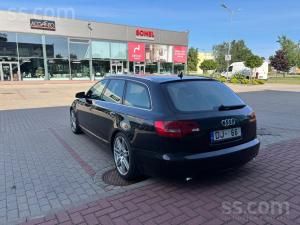 Black Audi A6 2008 in Riga, with an engine capacity of 3.00 L and mileage of 348 thousand km for 6300 €, photo 4 on AUTOMOTO.COM.LV