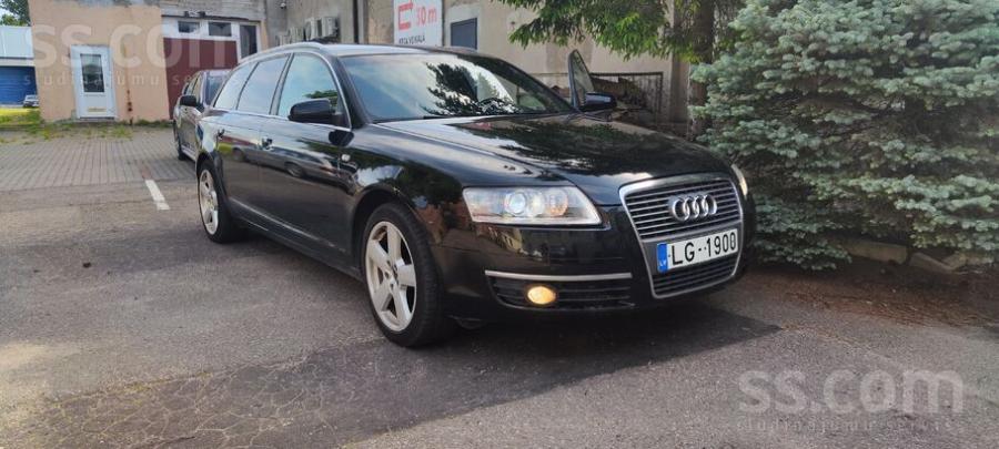 Melns Audi A6 2008 Liepāja, ar dzinēja tilpumu 2.70 L un nobraukumu 390 tūkst. km par 3500 €, foto 1 vietnē AUTOMOTO.COM.LV