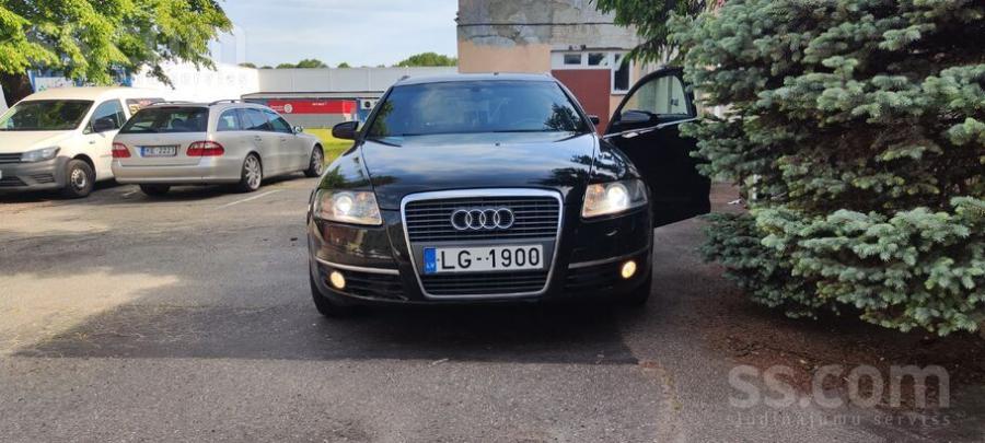 Melns Audi A6 2008 Liepāja, ar dzinēja tilpumu 2.70 L un nobraukumu 390 tūkst. km par 3500 €, foto 2 vietnē AUTOMOTO.COM.LV