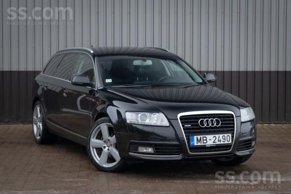 Black Audi A6 2008 in Talsi, with an engine capacity of 3.00 L and mileage of 0 thousand km for 15890 €, photo 1 on AUTOMOTO.COM.LV