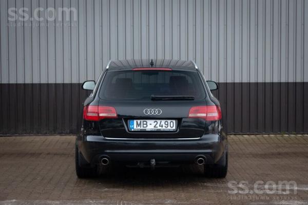 Black Audi A6 2008 in Talsi, with an engine capacity of 3.00 L and mileage of 0 thousand km for 15890 €, photo 5 on AUTOMOTO.COM.LV