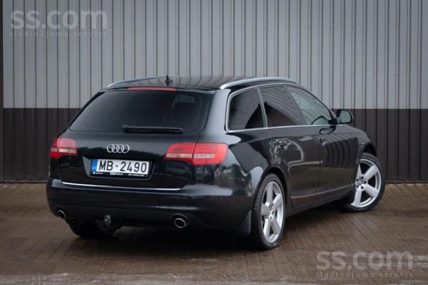Black Audi A6 2008 in Talsi, with an engine capacity of 3.00 L and mileage of 0 thousand km for 15890 €, photo 7 on AUTOMOTO.COM.LV