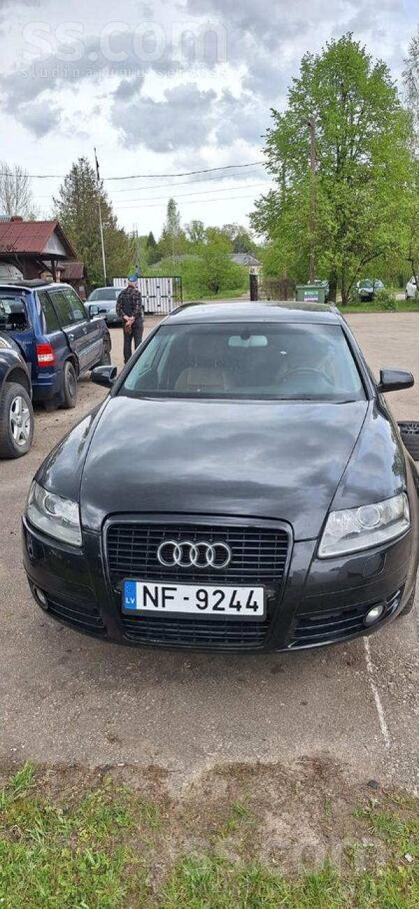 Black Audi A6 2008 in Riga, with an engine capacity of 2.00 L and mileage of 358 thousand km for 2245 €, photo 3 on AUTOMOTO.COM.LV