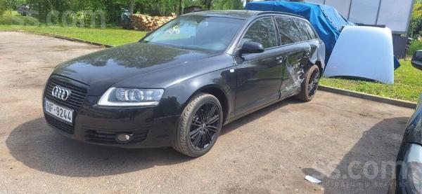 Black Audi A6 2008 in Riga, with an engine capacity of 2.00 L and mileage of 358 thousand km for 2245 €, photo 6 on AUTOMOTO.COM.LV