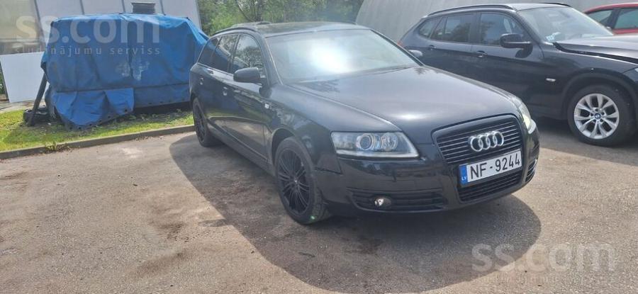 Black Audi A6 2008 in Riga, with an engine capacity of 2.00 L and mileage of 358 thousand km for 2245 €, photo 10 on AUTOMOTO.COM.LV