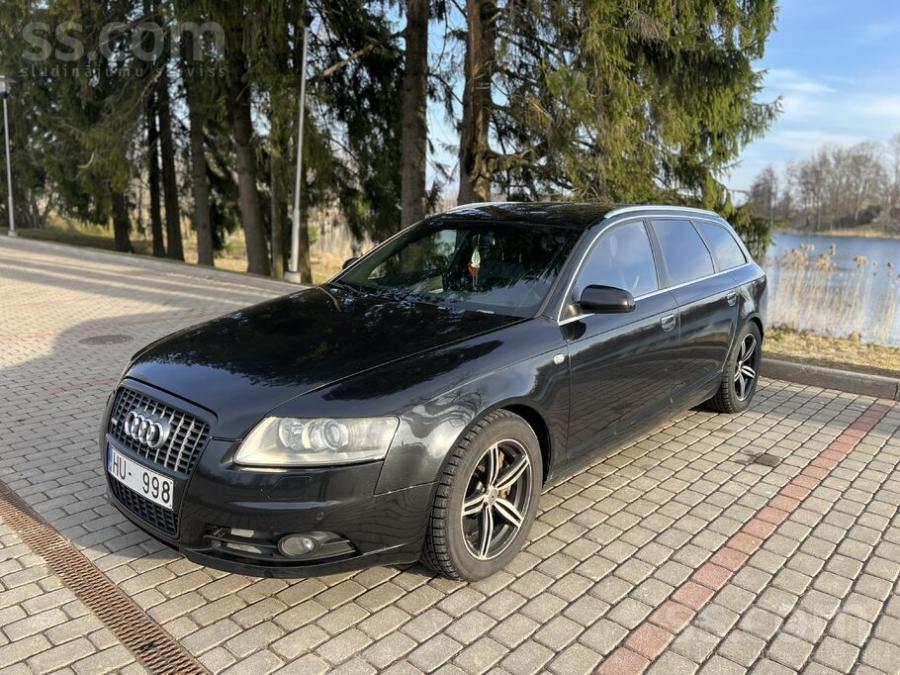 Black Audi A6 2008 in Valka, with an engine capacity of 2.70 L and mileage of 350 thousand km for 3800 €, photo 1 on AUTOMOTO.COM.LV