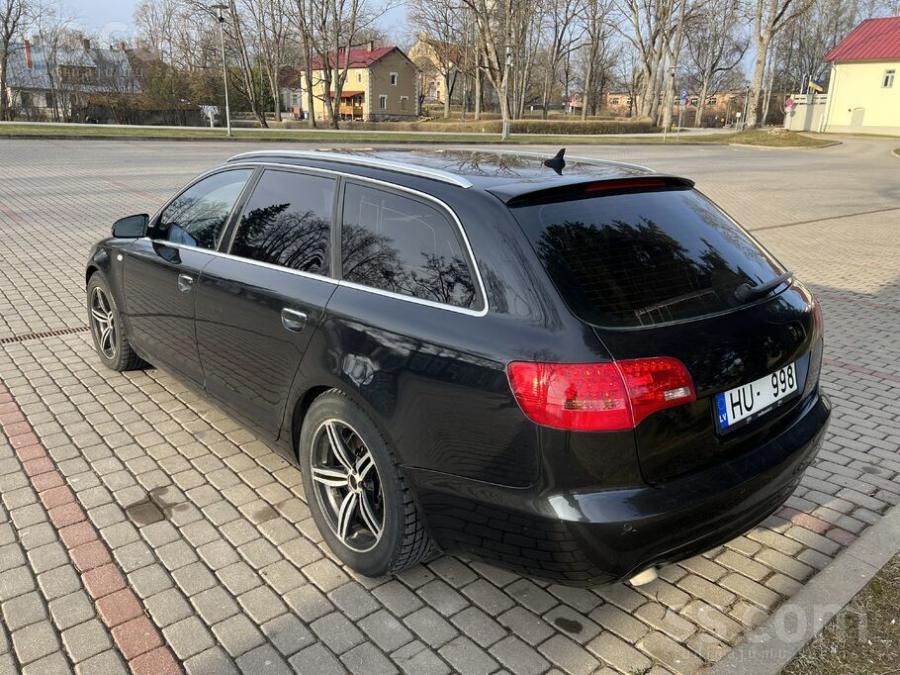 Black Audi A6 2008 in Valka, with an engine capacity of 2.70 L and mileage of 350 thousand km for 3800 €, photo 5 on AUTOMOTO.COM.LV