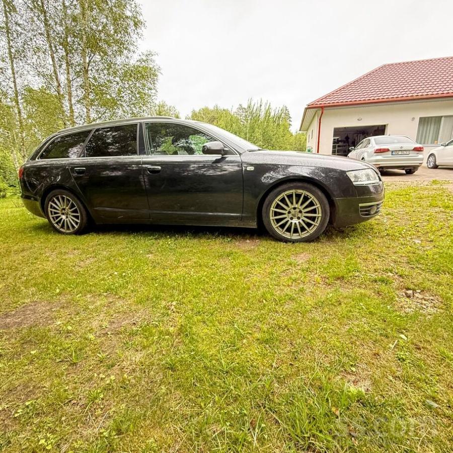 Melns Audi A6 2008 Jelgava, ar dzinēja tilpumu 3.00 L un nobraukumu 470 tūkst. km par 2500 €, foto 2 vietnē AUTOMOTO.COM.LV
