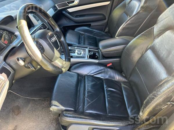 Melns Audi A6 2008 Saldus, ar dzinēja tilpumu 3.00 L un nobraukumu 420 tūkst. km par 2750 €, foto 11 vietnē AUTOMOTO.COM.LV